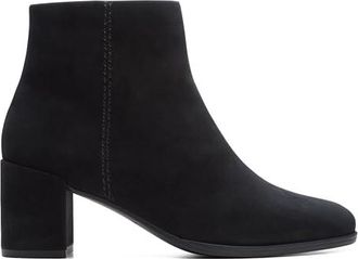 Clarks Bottes Chukka Freva55 Zip pour femme, Noir, 5 UK Wide
