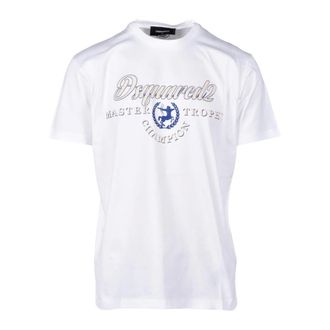 Dsquared2 Herren, Oberteile, Wei&szlig;, MGr&ouml;&szlig;e