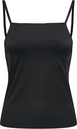 Only Onltracy Bonded Moulded Bra Singlet Acc Soutien-Gorge, Noir, M Femmes