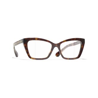 Chanel Optisches Brillengestell - - Accessories - Damen - Braun - 54 MM
