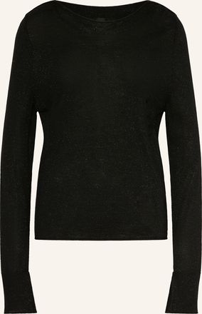 Marc Cain Pullover Mit Glitzergarn schwarz