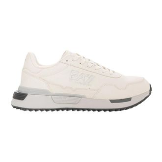 Emporio Armani Sneaker mit Logo-Print - - Shoes - Herren - Beige - 42 1/2 EU