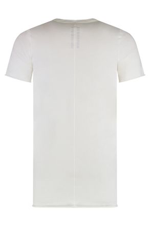 Rick Owens Cotton Crew-Neck T-Shirt - White