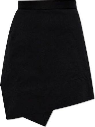 Vivienne Westwood Femme, Jupes, Noir, Taille: 36 FR Jupe Asym&eacute;trique