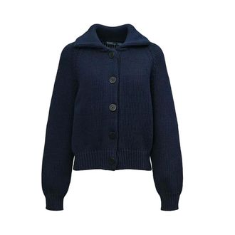 Polo Ralph Lauren Femme, Pulls, Bleu, Taille: 42 FR Cardigan &agrave; Manches Longues