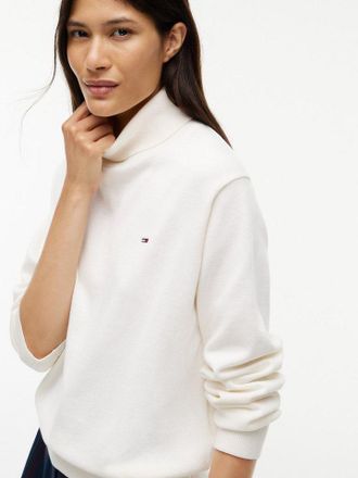 Tommy Jeans Rollkragenpullover TJW ESSENTIAL TRTLNK SWEATER Baumwolle