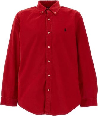 Polo Ralph Lauren Corduroy Shirt - - Shirts - Herren - Rot - S