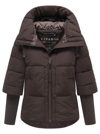Navahoo Damen Winter Steppjacke Lotusherz XIV - warm, funktional & urban