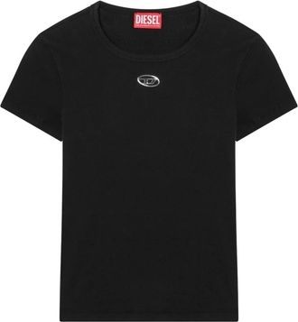 Diesel Femme, Tops, Noir, Taille: 42 FR T-Ele Long Top