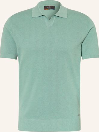 Ragman Ragman Strick-Poloshirt gruen