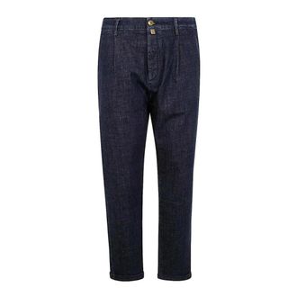 Jacob Cohen Henry Cropped Slim-Fit Jeans - - Jeans - Herren - Blau - W33