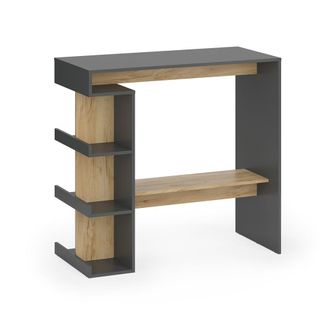 Vicco Bartisch Dana, Anthrazit/Goldkraft Eiche, 108 x 50 cm