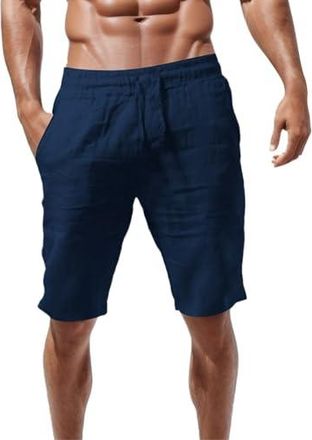 Generic Pantalons courts pour hommes shorts d&eacute;t&eacute; d&eacute;contract&eacute;s pour hommes solides et pantalons courts pour hommes, BU1, 5XL