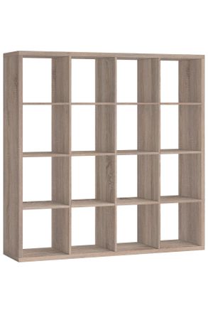 CARRYHOME Raumteiler Style, Sonoma Eiche, Holzwerkstoff, 147x147x38 cm, Beim&ouml;bel erh&auml;ltlich, Wohnzimmer, Raumteiler & Paravents, Raumteiler