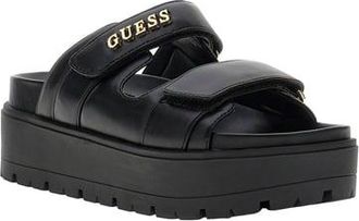 Guess Sandales Faxon &agrave; plateforme