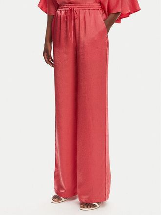 Pinko Stoffhose 104595 A2BU Korallenfarben Regular Fit