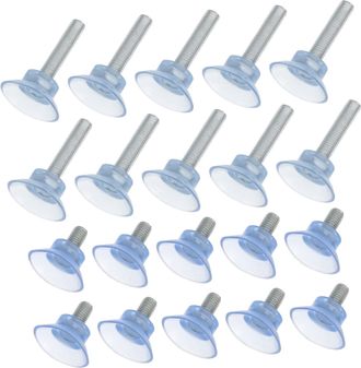 Angoily 32stücke Möbel Anti-Vibration Nivellierer PVC-saugnapf Für Möbelstützen Absorbierende Nivellierer Für Möbel Saugnapf Für Möbelfüße