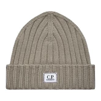 C.P. Company Goggle Beanie - - Accessories - Herren - Beige - ONE SIZE