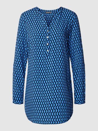 Montego Bluse aus Viskose mit Allover-Print