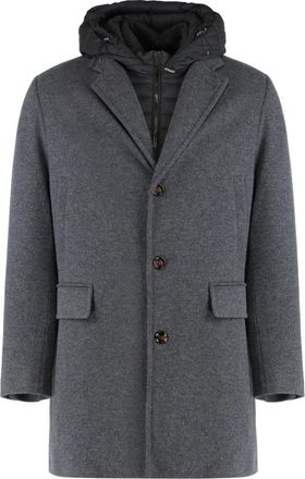 Moorer Homme, Manteaux, Gris, Taille: XL Manteau Mitchel