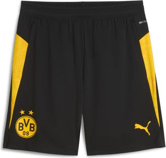 Puma Herren Borussia Dortmund Trainingsshorts XS, Black Faster Yellow