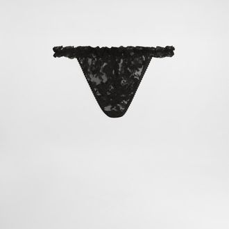 Dolce & Gabbana Lace Briefs - Frau Unterw&auml;sche Schwarz 1