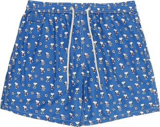 Saint Barth Homme, Maillots de bain, Bleu, Taille: 2XL Combi-short de football bleu