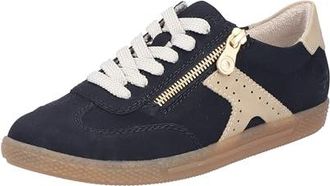 Rieker Femme L9700 Baskets Basses, Noir, 38 EU