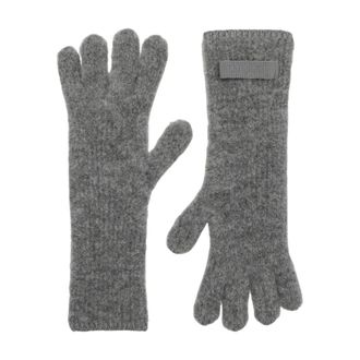 Jacquemus Les Gants Gros Grain - Femme - Accessoires - Gris - Taille: ONE Size