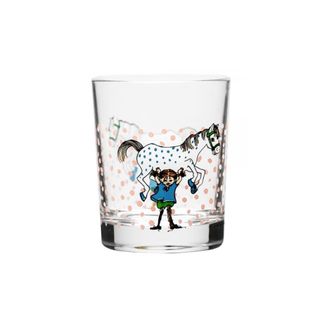 Muurla Drinking Glass 2dl, Pippi and The Horse, 2 dl