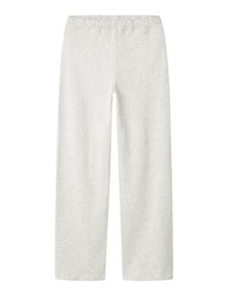 LMTD Limited Nlfnizu Bru LW Pantalon de surv&ecirc;tement Large Noos, Gris Clair chin&eacute;, 12 Ans