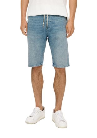s.Oliver Jeans-Shorts/Regular Fit/Mid Rise/Straight Leg/mit Elastikbund