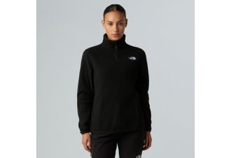 The North Face Kapuzenpullover W GLACIER FLEECE 1/4 ZIP JACKET (1-tlg)