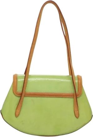 Louis Vuitton Pre-owned Cuir sacs-louis-vuitton - Femme - Pre-owned - Vert - Taille: ONE Size