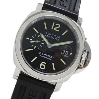 Officine Panerai Panerai Pre-owned - Montre Pre-owned Luminor Marina - Homme - Pre-owned - Noir - Taille: ONE Size