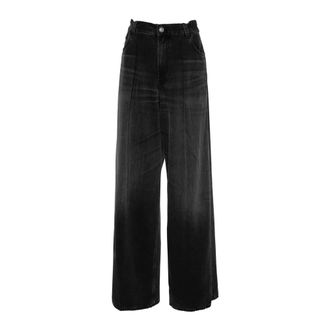 Haikure High-Waist Wide-Leg Jeans - - Jeans - Damen - Schwarzk - W26