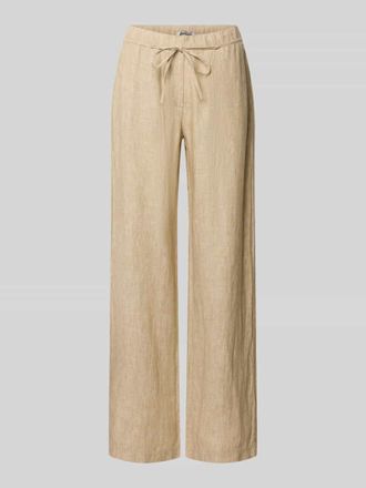 M.A.C Leinenhose mit Bindeg&uuml;rtel Modell Chiara Belt