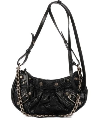Balenciaga sac &agrave; bandouli&egrave;re Le Cagole en cuir - Noir