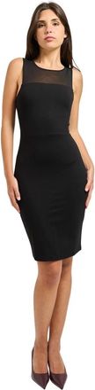 A|X Armani Exchange Femme, Robes, Noir, Taille: 44 FR Robe sans manches