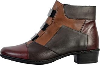 Rieker Y0764 Boots femme cuir talon bottier 38 EU