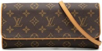 Louis Vuitton Pre-owned Pochette Twin GM - Femme - Pre-owned - Brun - Taille: ONE Size