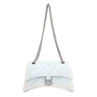 Balenciaga Crush Schultertasche - - Bags - Damen - Blau - ONE SIZE