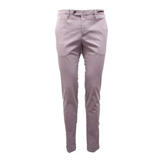 PT01 Super Slim Fit Stretch Hose - - Trousers - Herren - Lila - M
