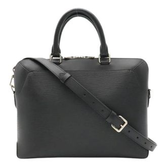 Louis Vuitton Pre-owned Epi Oliver Briefcase - - Pre-owned - Damen - Schwarzk - ONE SIZE
