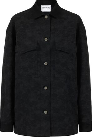 Iceberg Femme, Vestes, Noir, Taille: 36 FR Veste Coupe Confort