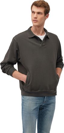 Mavi Herren Sweatshirt Pullover, Pirate Black, S