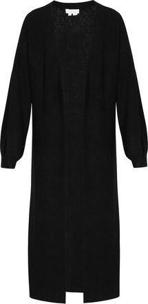 Usha Strickjacke Frauen schwarz meliert