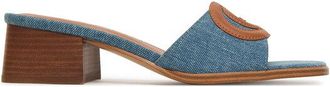 Guess Pantoletten FLJCN3 DEN03 Blau