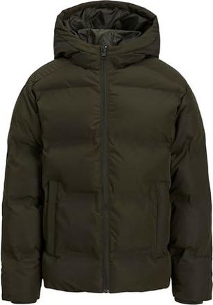 Jack & Jones Jjglobal Puffer Jacket JNR, Colophane, 164 Hommes
