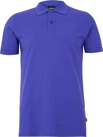HUGO BOSS Firenze Poloshirt f&uuml;r Herren, Baumwolle (Dunkel-Lila)